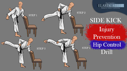 Side Kick - Injury Prevention - Hip Control Drill — ElasticSteel