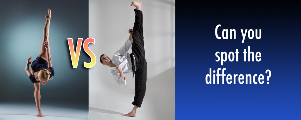 True Front Split Martial Arts vs Dance Variation — ElasticSteel